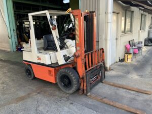 【フォークリフト修理】愛知県一宮市のお客様 日産 EH02型 年次検査 ｜ 商品詳細 ｜ 日商機株式会社